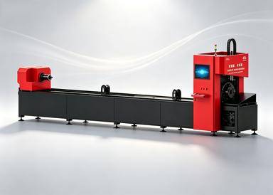 China Industrial Zero Tail Waste Metal Tube Laser Cutting Machine 6000mm 380V for sale