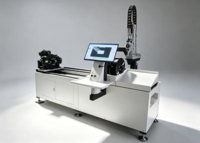 China 1500W Fiber Metal Tube Laser Cutting Machine 3.2m Short Body Unlimited Length for Security Fence Guardrail for sale