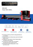 China Side Mounted Metal Tube Laser Cutting Machine 2.0G Acceleration ±0.02mm Accuracy for sale
