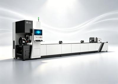 China Metal Tube Laser Cutting Machine 6000mm 380V Energy Saving Liquid Cooling Intelligent Processing Clean Inner Wall for sale