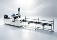 China Unlimited length fiber laser pipe cutting machine with drawing free system for sale