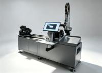 China Compact Short Body 2000W Fiber Metal Tube Laser Cutting Machine for Infinite Long Tube Cutting for sale