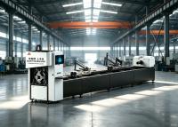 China 1500W Fiber Laser Tube Cutting Machine Semi-Automatic Feeding 6000mm for sale