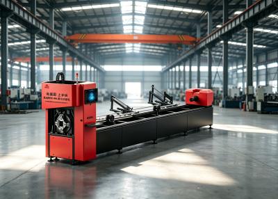 China Metal Tube Laser Cutting Machine 6000W Movable Front Chuck Scrap ≥45mm for sale