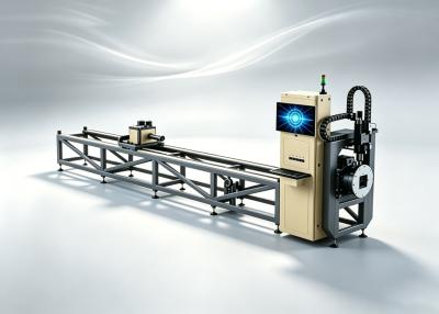 China M12 High Speed Metal Tube Laser Cutting Machine 8-120mm Dual Chuck for Automotive Parts for sale