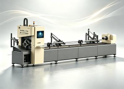 China Q12Y Intelligent Metal Tube Laser Cutting Machine For Round Tube Fabrication In Fitness Equipment Industry for sale