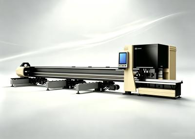 China RuiZhi B Heavy Duty Metal Tube Laser Cutting Machine For Industrial Production In Steel Structure Industry for sale