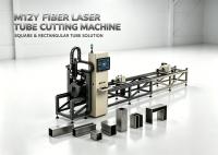 China M12Y Fiber Laser Tube Cutting Machine For Square And Rectangular Tubes In Display Rack Manufacturing Industry for sale