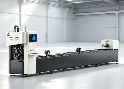 China Mingzhou Laser Metal Tube Laser Cutting Machine Fiber Laser Tube Cutter for Round and Square Tubes for sale
