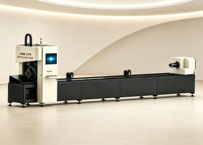 China Q16Y Automatic Metal Tube Laser Cutting Machine for Steel Profiles Mingzhou Laser for sale
