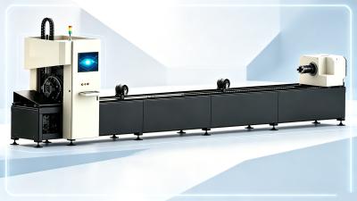China MINGZHOU Q16Y Fiber Laser Pipe Cutting Machine for Railings, Gates and Fence Manufacturing for sale