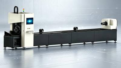 China MINGZHOU Q12Y Fiber Laser Tube Cutting Machine for Metal Frames, Railings and Equipment Racks for sale