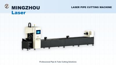 China MINGZHOU Laser Q12Y 1500W Laser Pipe Cutting Machine for Motorcycle Frames, Automotive Parts and Metal Fabrication for sale