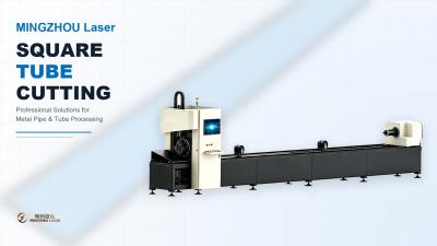 China Square Tube Cutting Machine for V Groove Cutting and Bending Mingzhou Laser for sale