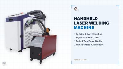China Mingzhou Laser RUIFA 1500W 5-in-1 Water-Cooled Handheld Fiber Laser Welder for sale