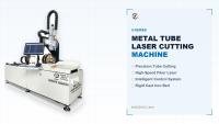 China Mingzhou CNC Laser Tube Cutter with ±0.02mm Accuracy for Multi-Profile Tube Cutting and Automatic Hole Generation for sale