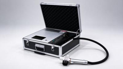China Portable Handheld Fiber Laser Cleaning Machine 50W-300W for Metal Rust Removal and Paint Stripping for sale