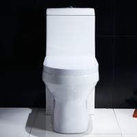 China ADA One Piece Elongated Toilet Porcelain Water Closet White Europe Style Ceramic Corner for sale