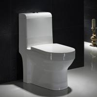 China ADA One Piece Elongated Toilet Porcelain Water Closet White Europe Style Ceramic Corner for sale