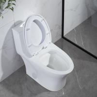 China Odm Dual Flush Elongated Toilet With Side Holes American Standard for sale
