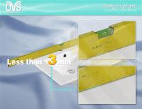 China 24 Inch Bathroom Cabinet Single Hole Sink Basin Resists Chipping And Scratching for sale