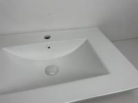 China 24 Inch Bathroom Cabinet Single Hole Sink Basin Resists Chipping And Scratching for sale