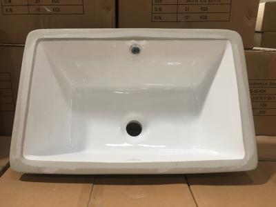 China Ceramic Construction Ada Bathroom Sink Overflow Proof 2mm Straightness for sale