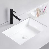 China Common Wash Basin Secure Undercounter Installation Bathroom Sink for sale