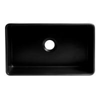 China 30 X 20 30 L X 18 W Apron Front Farmhouse Kitchen Sink Undermount Black for sale