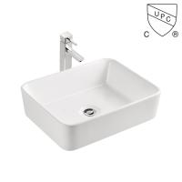 China Commercial Table Top Bathroom Utility Sink Ceramic Red And Black Wash Basin for sale