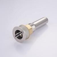 China Polished Bathroom Drain Fittings 304 Stainless Steel Pop Up Brushed Nickel Sink Stopper for sale