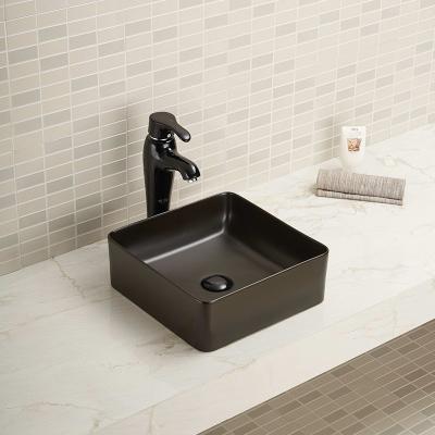 China Reusable Counter Top Bathroom Sink Square Type Not Deformed Wash Basin for sale