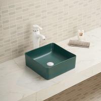 China Reusable Counter Top Bathroom Sink Square Type Not Deformed Wash Basin for sale