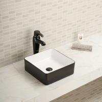 China Reusable Counter Top Bathroom Sink Square Type Not Deformed Wash Basin for sale