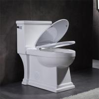 China Compact One Piece Toilet With Side Flush Map 1000 American Standard 1pc Toilet for sale
