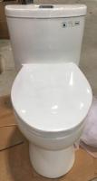 China CUPC One Piece Flush Toilet Skirted Fully Trapway Cistern 1 Piece Commode for sale