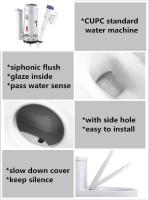 China Washdown Two Piece Toilet Set For Small Space 1.0/1.6 Gpf Washroom Commode for sale