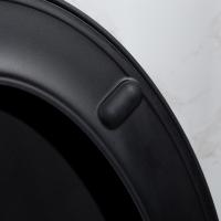 China Iapmo Bathrooms Toilets Matte Black 1 Piece Dual Flush Toilet Elongated Siphonic Ceramic for sale