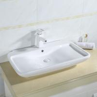 China 500mm 800mm Countertop Basin Ceramic Bathroom Sink 30 X 18 31 X 19 31 X 22 for sale