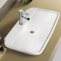 China 500mm 800mm Countertop Basin Ceramic Bathroom Sink 30 X 18 31 X 19 31 X 22 for sale