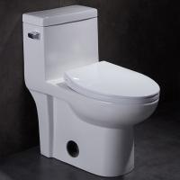 China 21 Inch Round Bowl One Piece Handicap Toilet For Disabled Persons Tall Commodes for sale