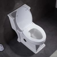 China Lavatory Bathroom Siphonic One Piece Toilet Modern Asme A112.19.2 Toilet Seat for sale
