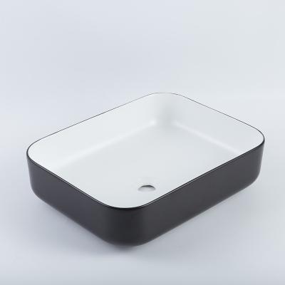 China High-Gloss Finish Rectangular Wash Basin Price Durability Custom Vessel Sinks for sale