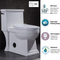 China One Touch CUPC Toilet 1.28 Gallons Per Flush Commode Bowl 720x430x750mm for sale