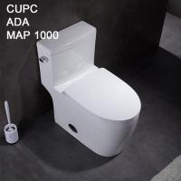 China 21 Inch Ada Comfort Height Toilet 1.6 Gpf One Piece Commode Porcelain Tall for sale