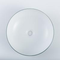 China Prevents Fading Bathroom Sink Round Bowl Acid Resistance Wash Basin Table Top Price for sale