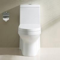 China 1.28Gpf Water Flush Skirted One Piece Toilet Compact Cupc Bathroom Elongated for sale