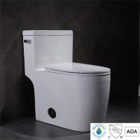 China Seamless CUPC Toilet Single Piece Flush Tank Siphonic Commode Flush System for sale