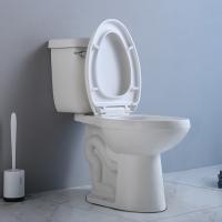 China Compact Two Piece Toilet Wall Hung Space Saver 720x400x800mm for sale