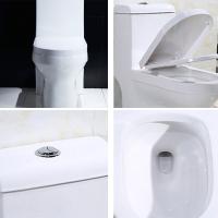 China 19 Inch Tall Elongated One Piece Floor Mounted Toilet 15 Inch for sale